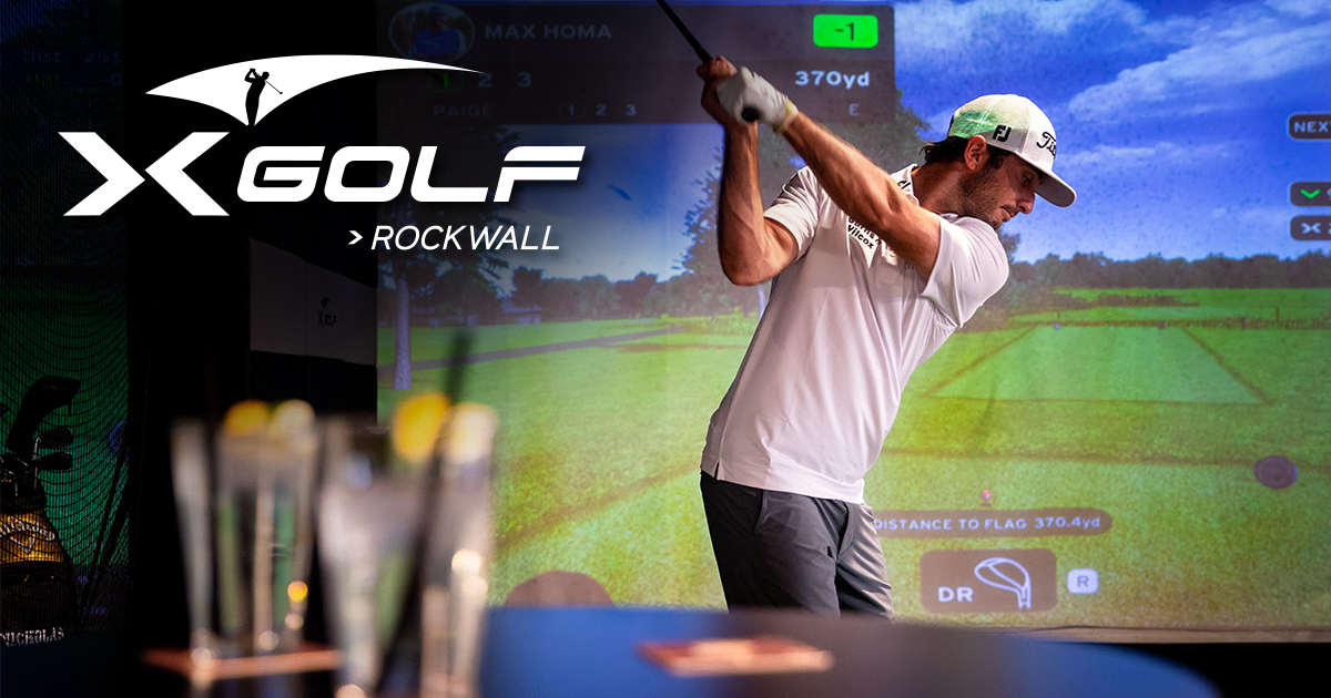 X-Golf Rockwall | Indoor Golf Simulators, Sports Bar, Event Venue in ...